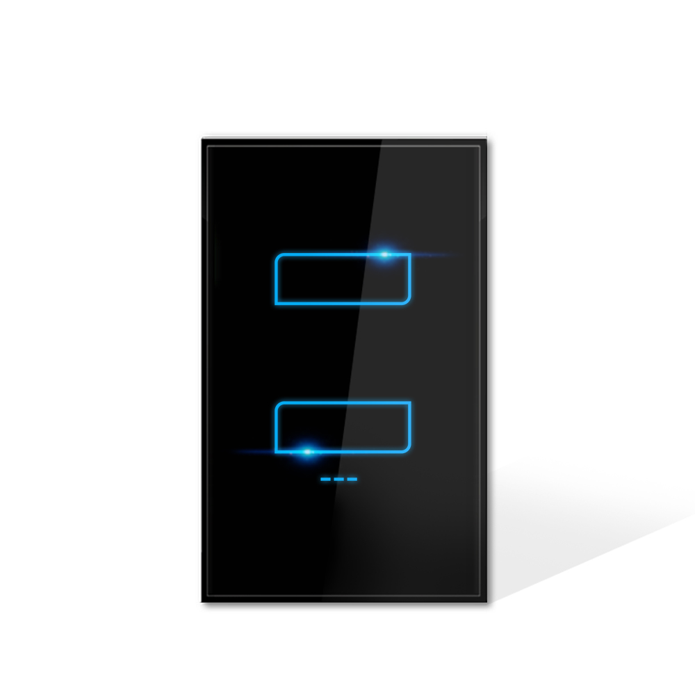 L7 Two gang switch(Rectangle)-Shenzhen Lanbon Hi-Tech Co., Ltd.